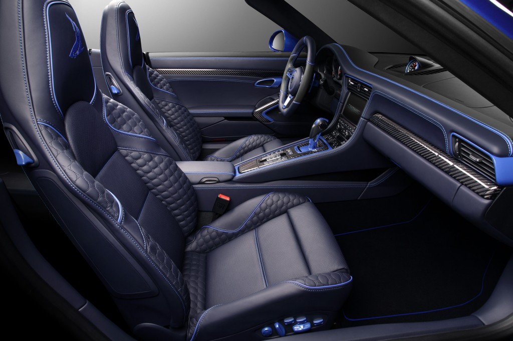 Interior of the Porsche 991 Turbo / TopCar design